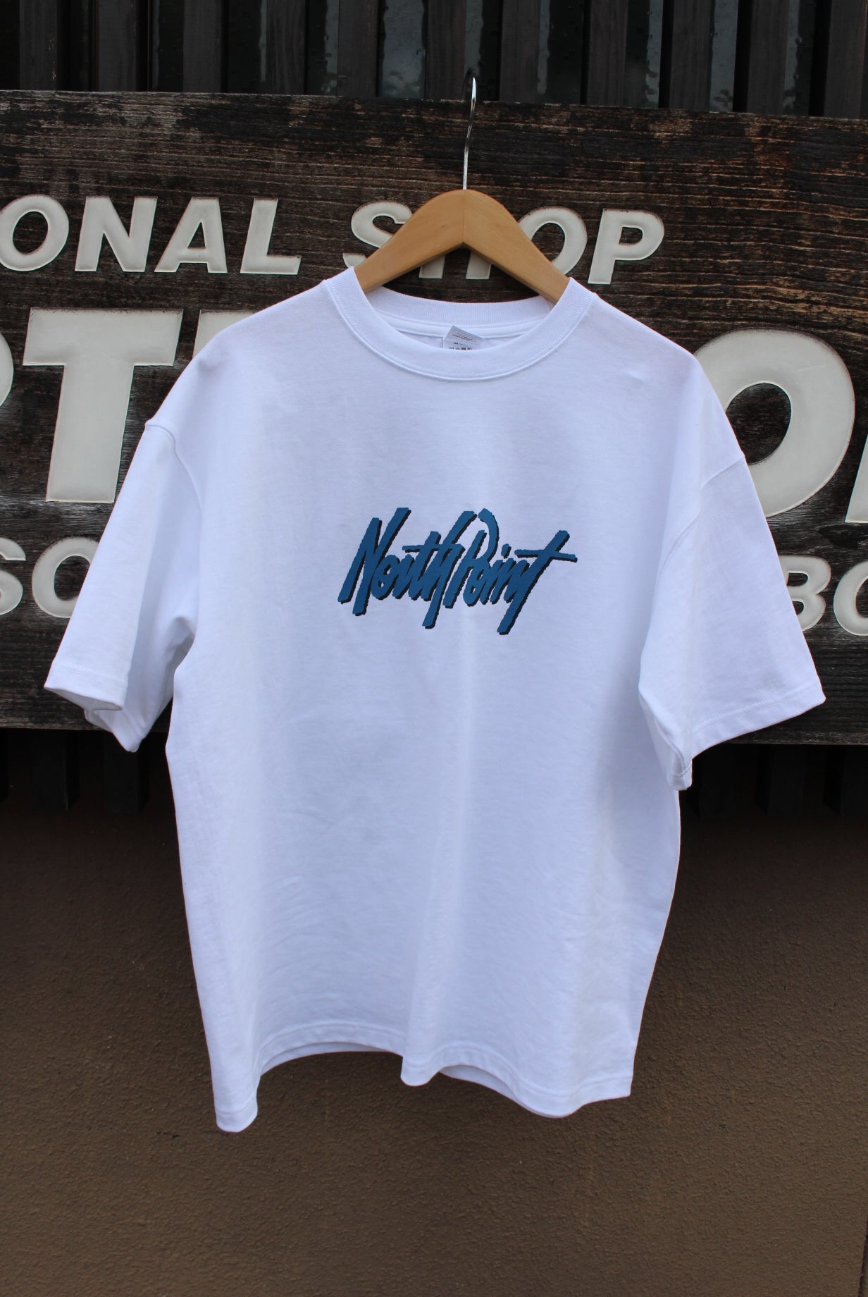 NORTH POINT Tシャツ ホワイト – northpoint-kyotostore